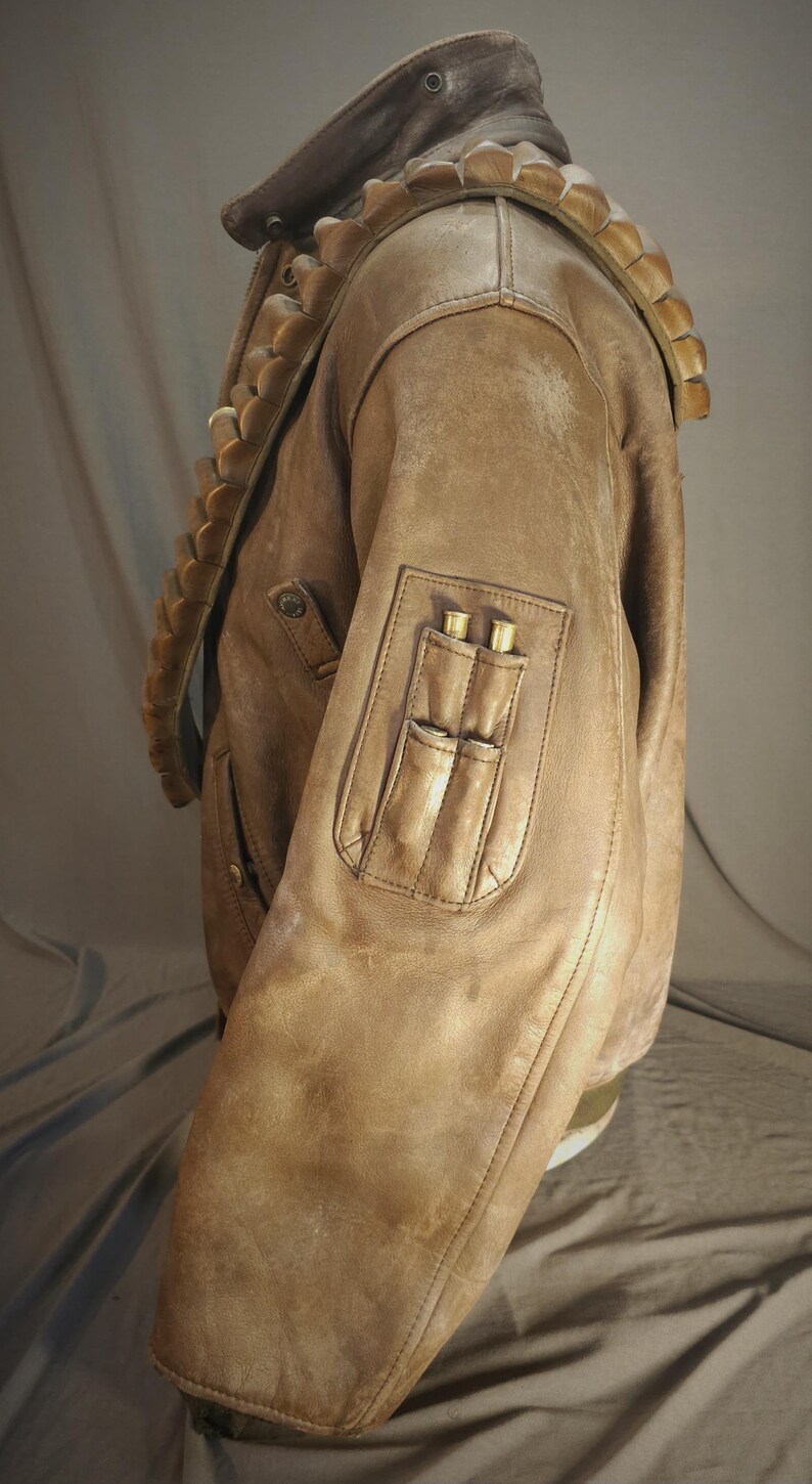 Grit - Post-apocalyptic Leather Jacket - Etsy