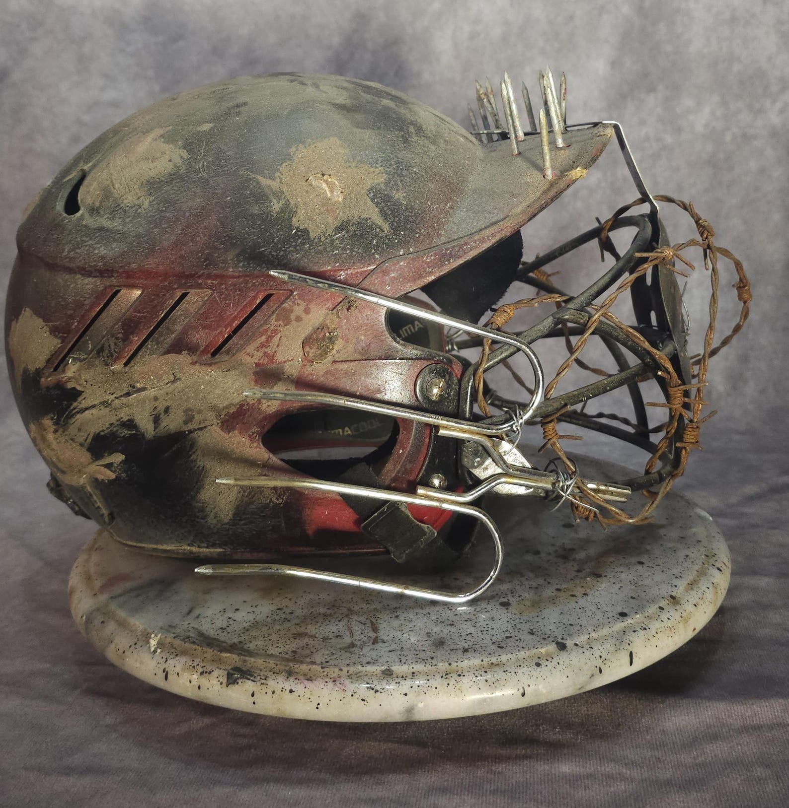 Porcupine - Post-apocalyptic Helmet - Etsy