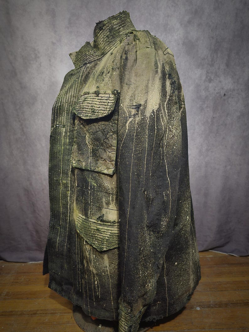 Acid Burn - Post-apocalyptic Jacket - Etsy