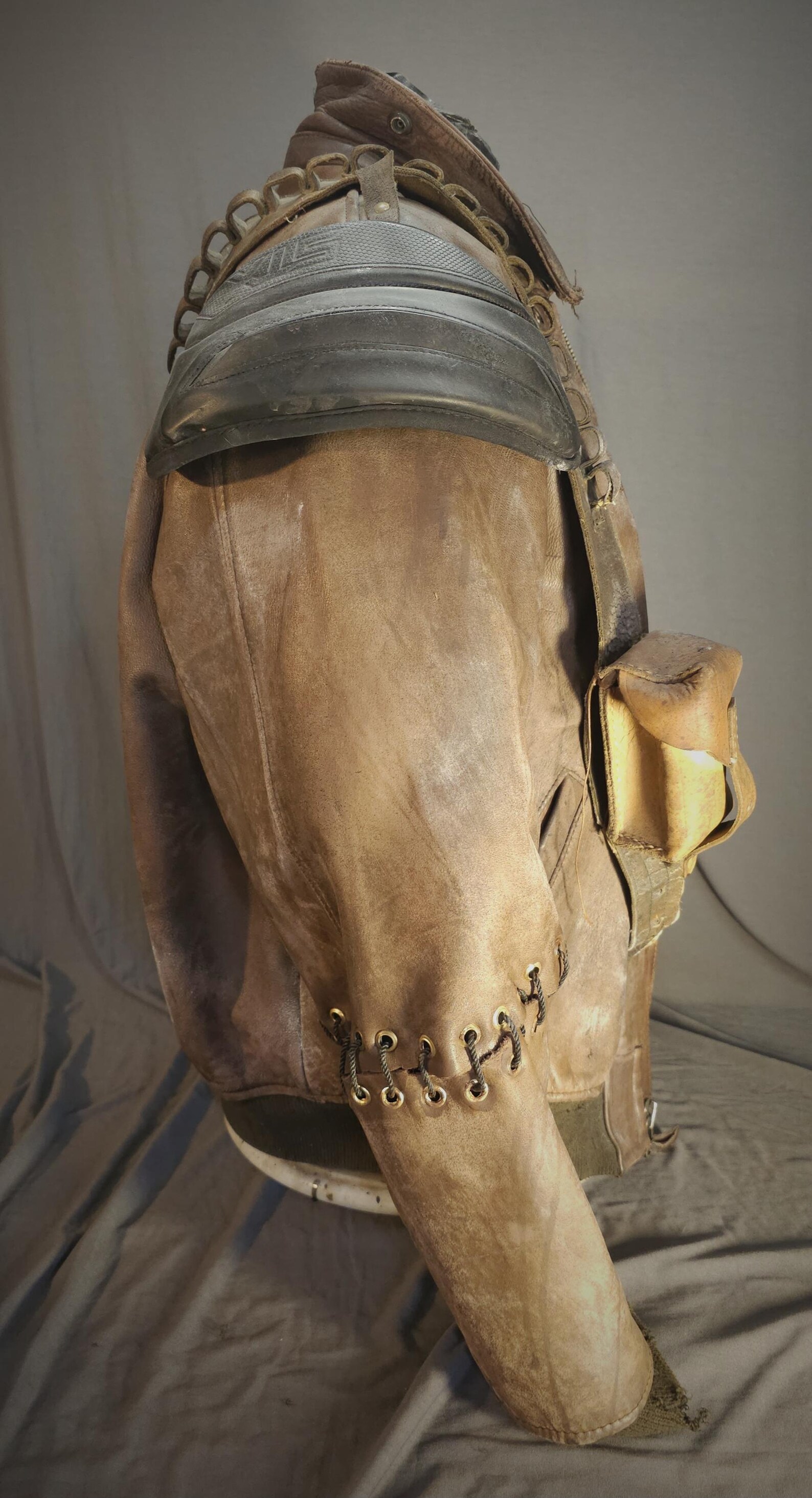 Grit - Post-apocalyptic Leather Jacket - Etsy