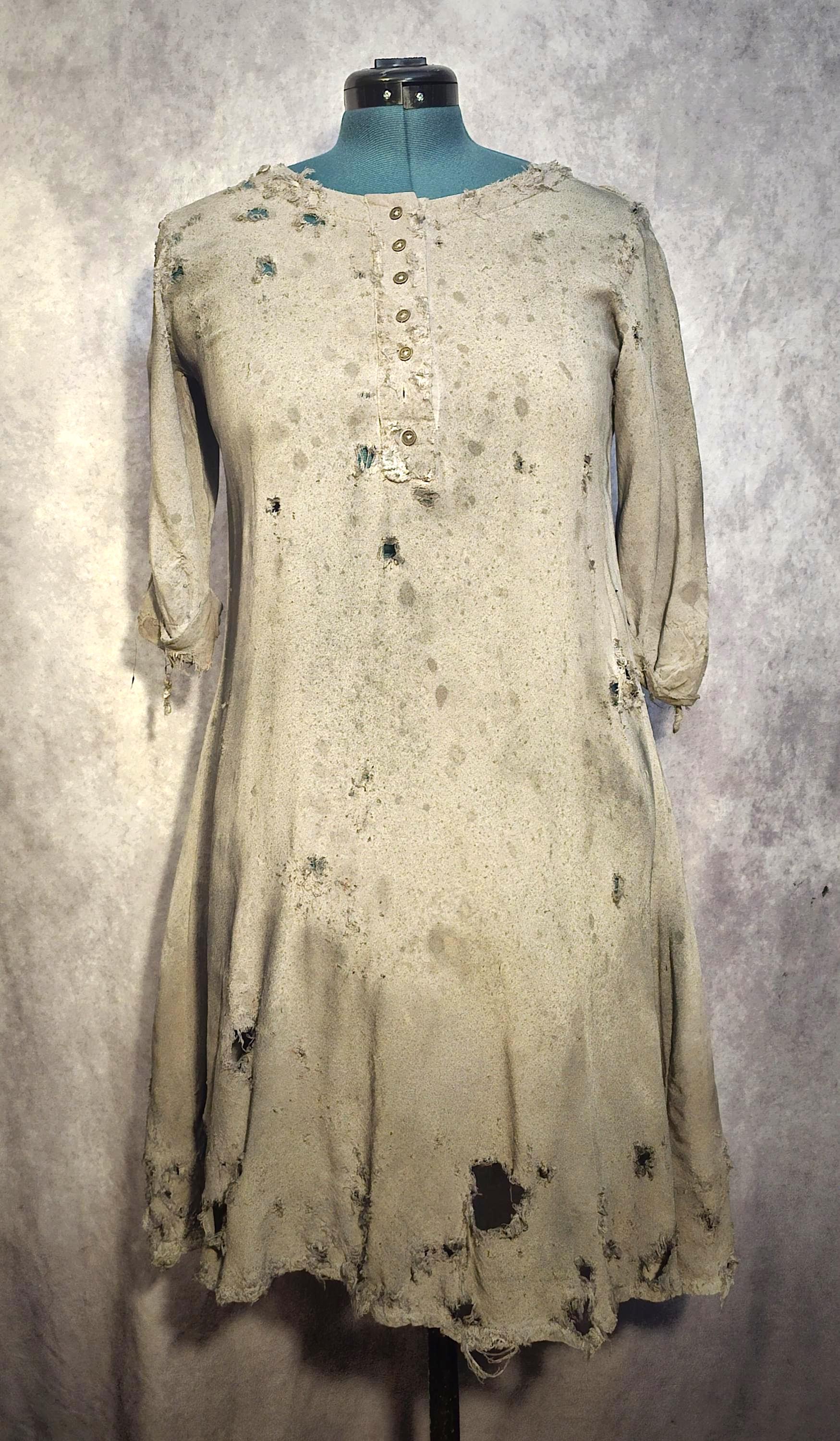Distressed Post-apocalyptic Dress, Size Small - Etsy