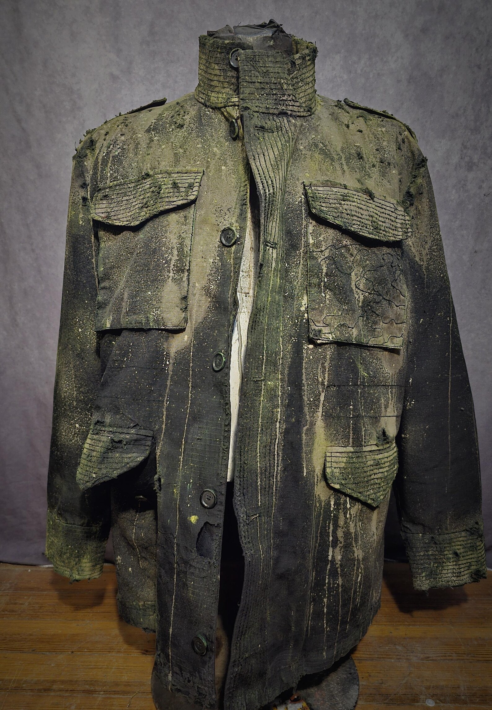 Acid Burn - Post-apocalyptic Jacket - Etsy