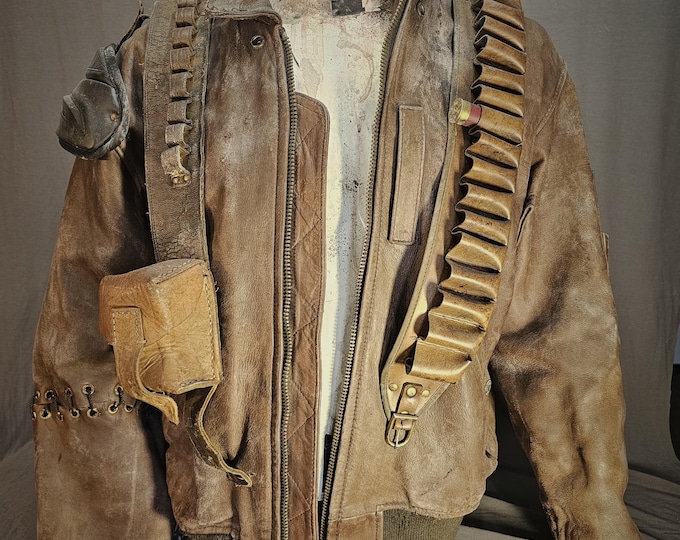 Grit - Post-apocalyptic Leather Jacket - Etsy