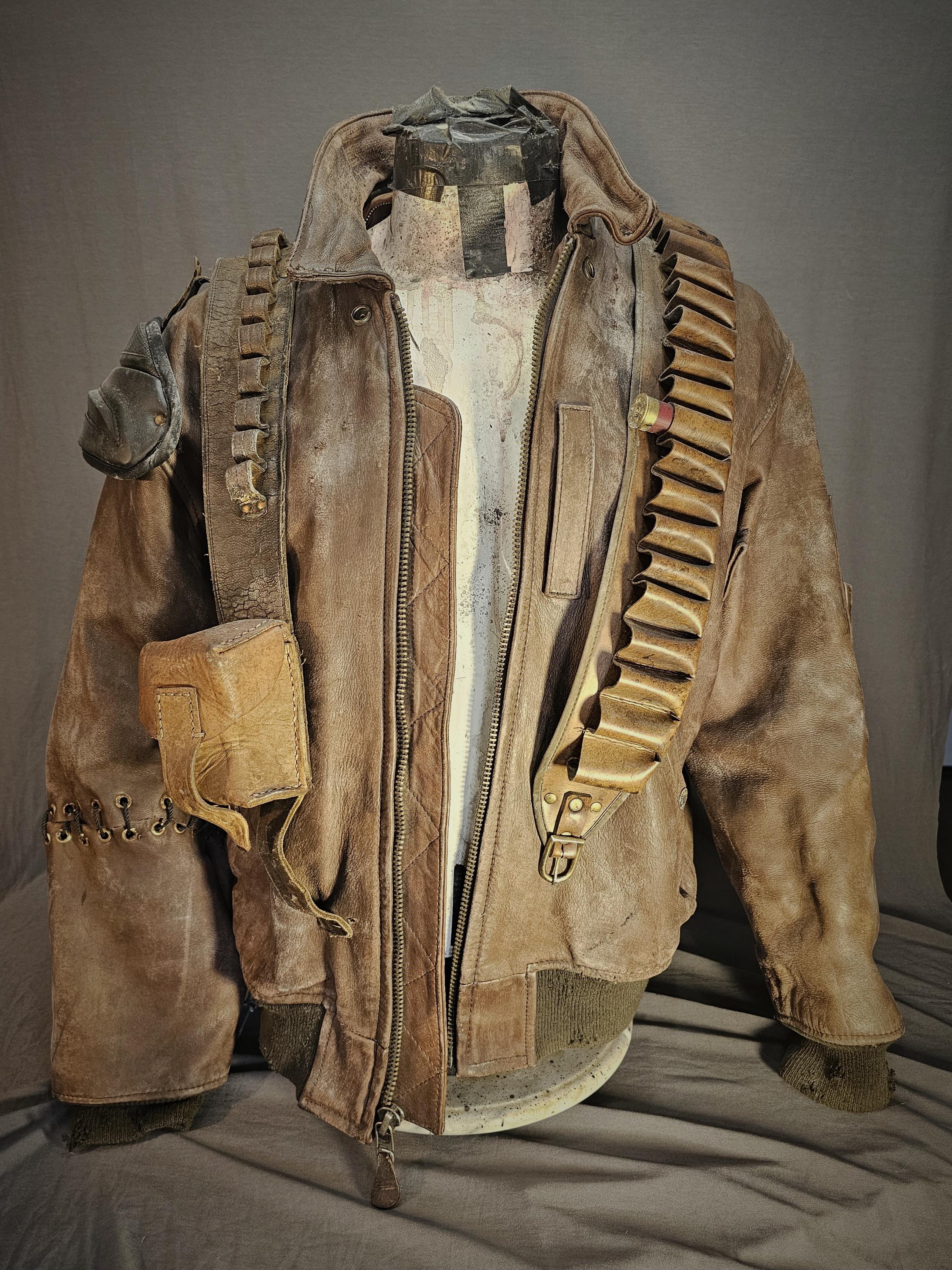 Grit - Post-apocalyptic Leather Jacket - Etsy