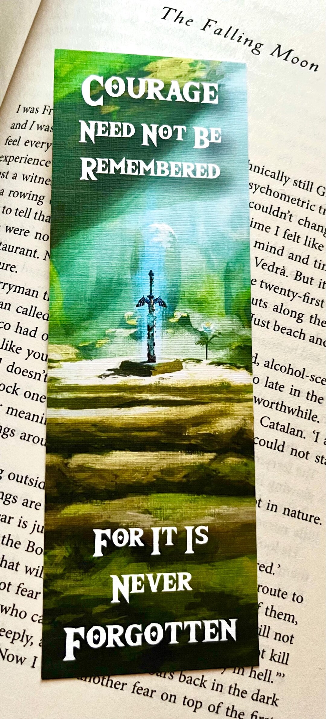 Legend of Zelda Bookmark - Etsy