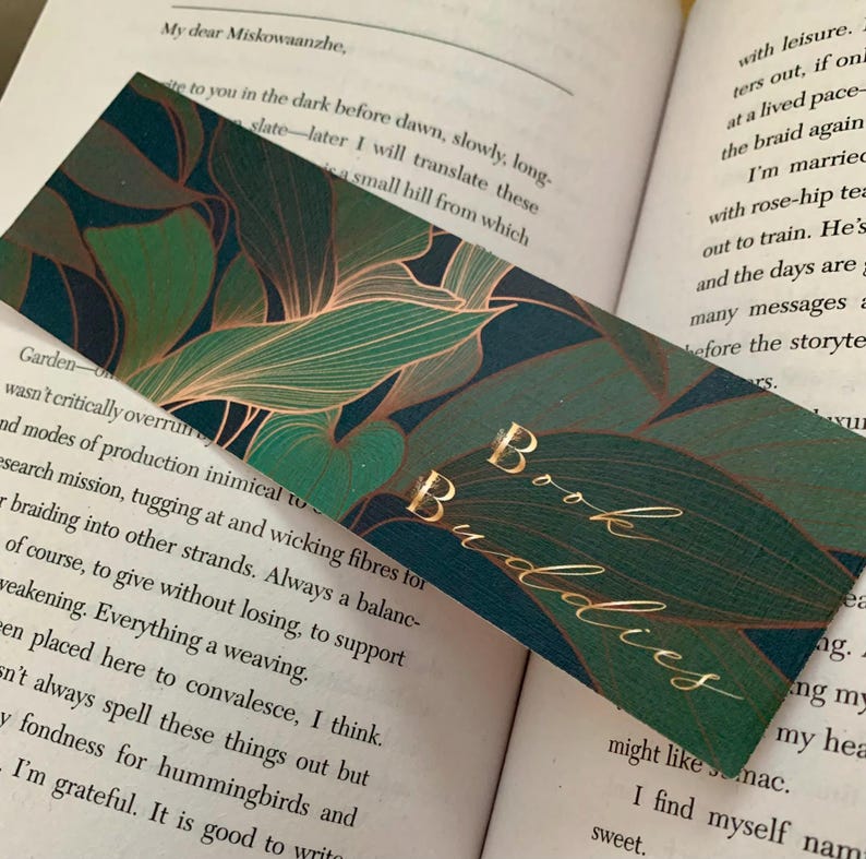 Book Buddies Bookmark - Etsy