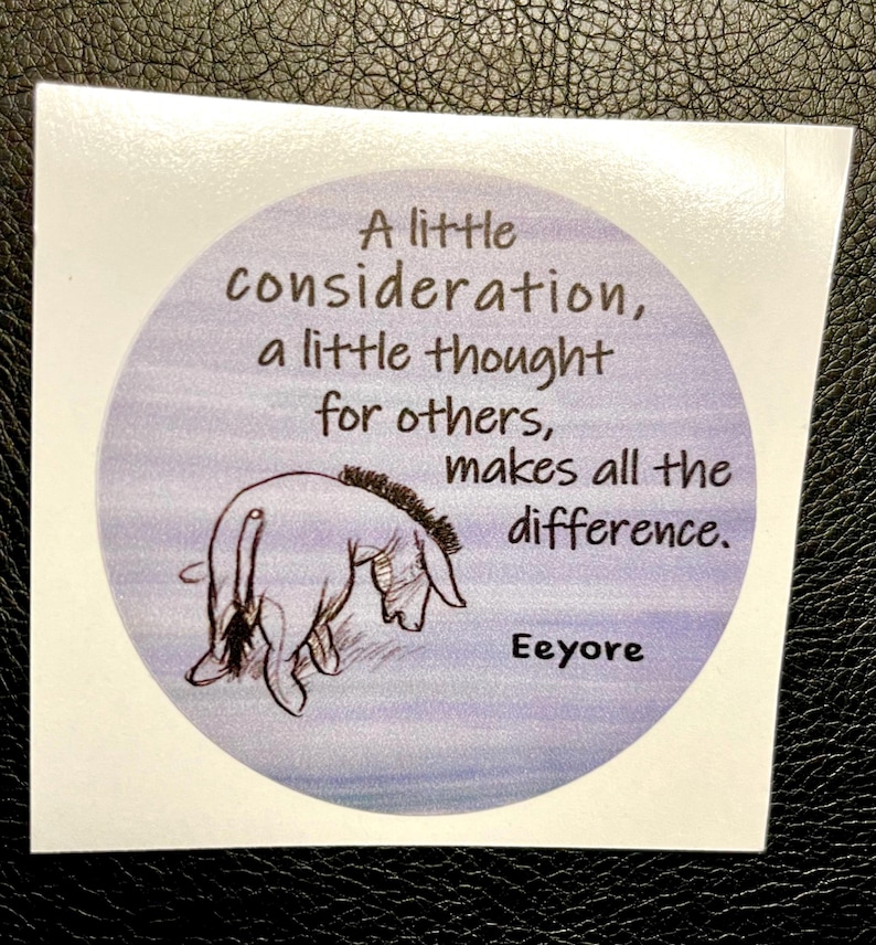 Eeyore Sticker - Etsy