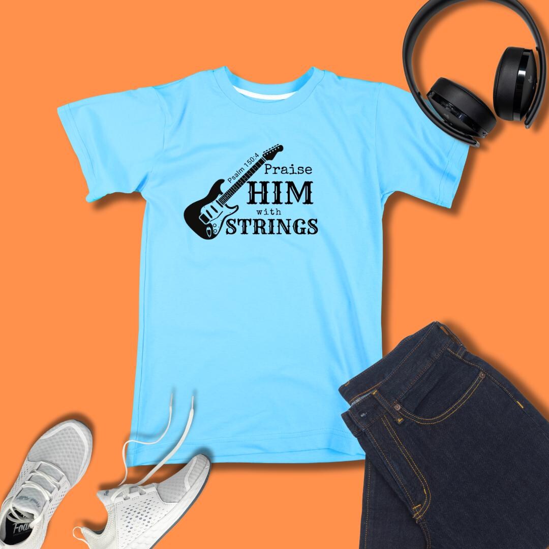 Praise Him With Strings Unisex Classic Tee - Etsy