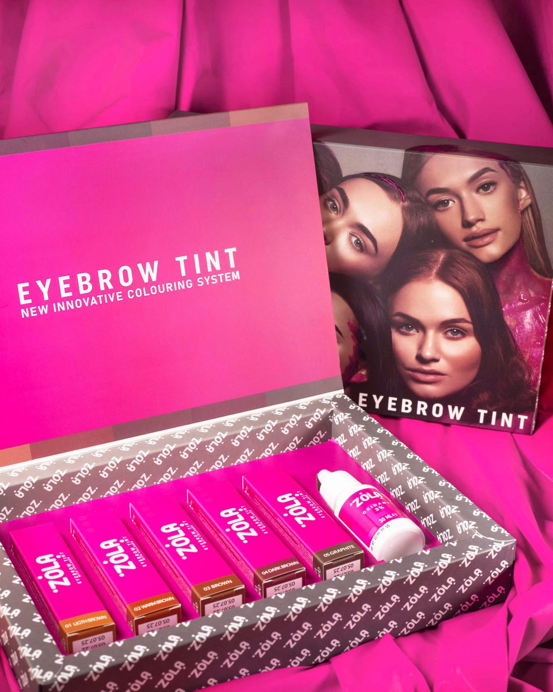 ZOLA New Innovative Coloring System Oxidant Paint Set Eyebrow Paint - Etsy