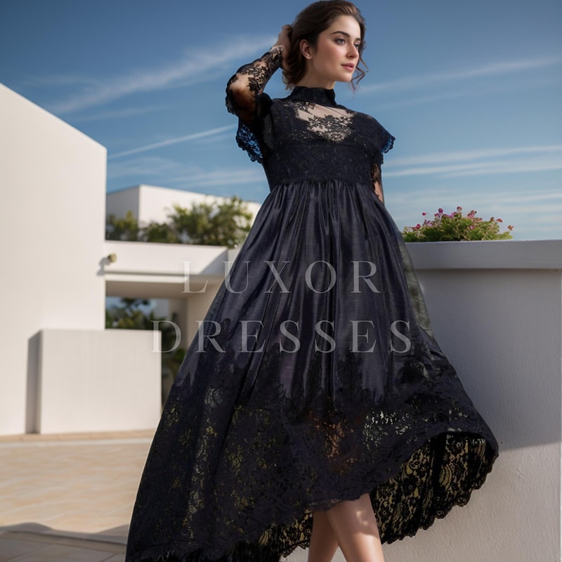 Gothic Lace Dress - Etsy