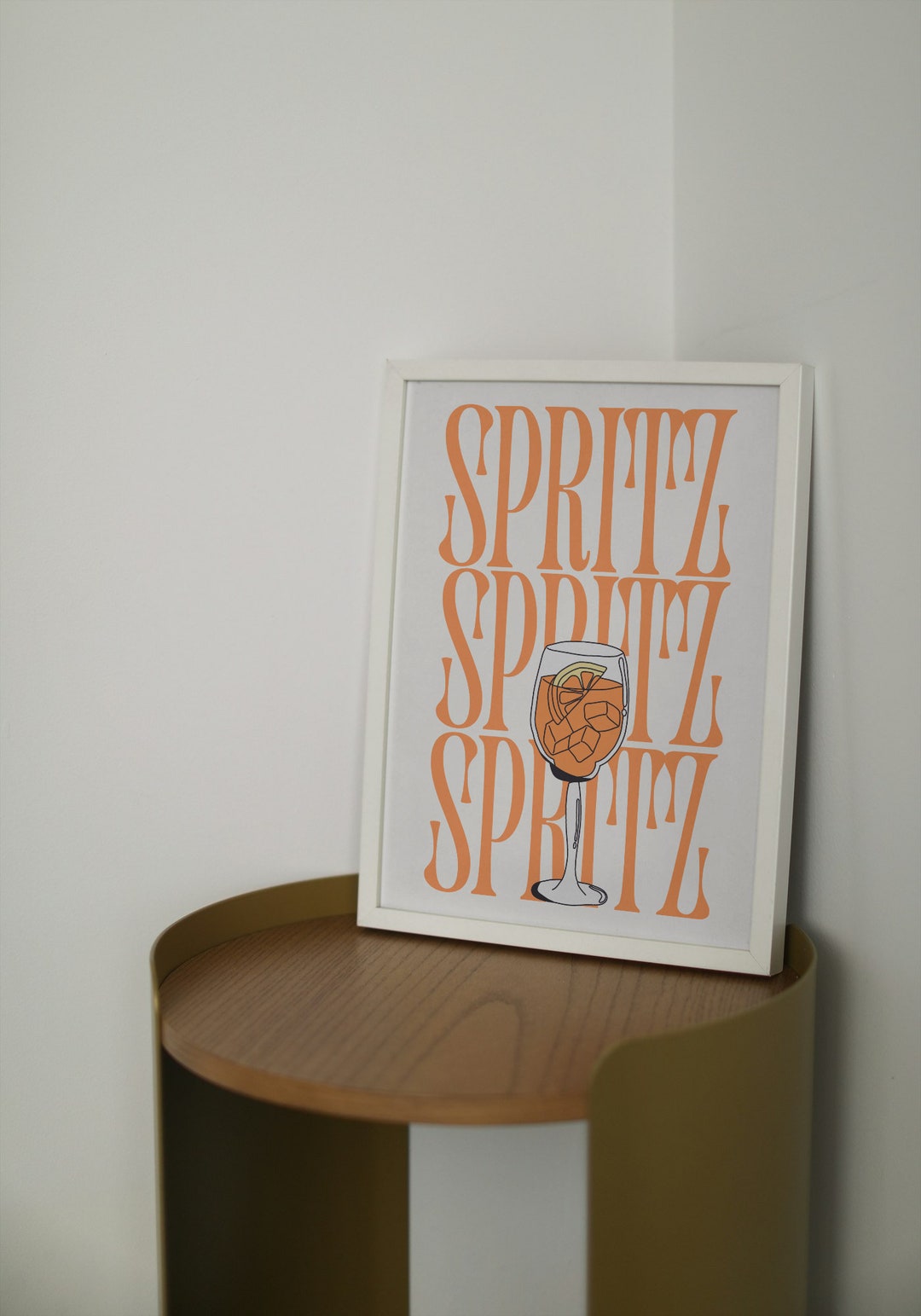 Spritz Time Fresh and Cheerful Poster - Etsy