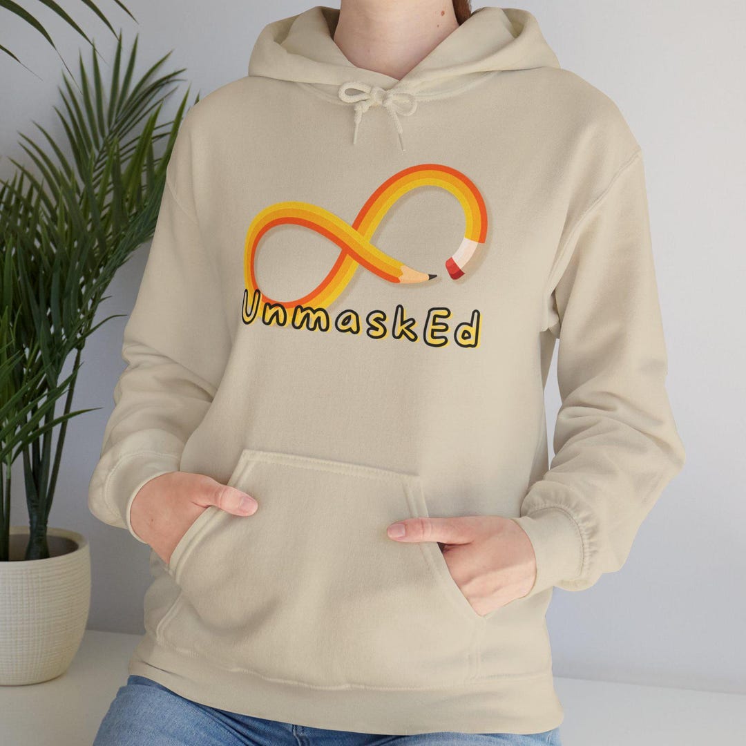 Unmasked Logo Hooded Sweatshirt - Etsy