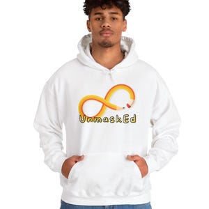 Unmasked Logo Hooded Sweatshirt - Etsy