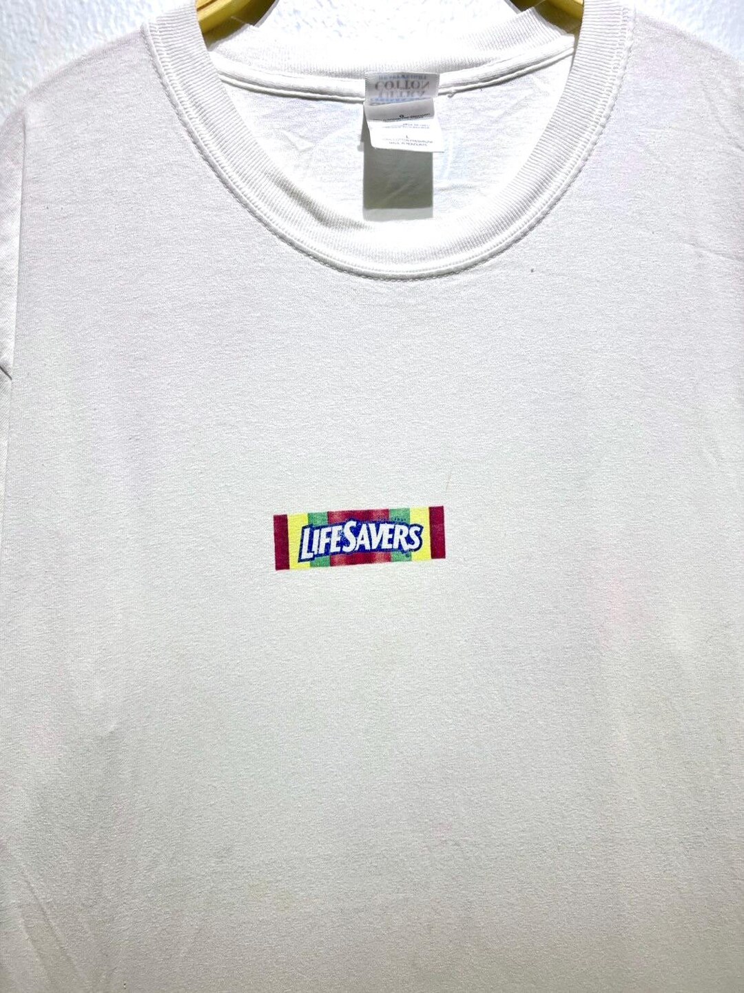 Vintage 90s Lifesavers Candy Logo T Shirt Size L - Etsy