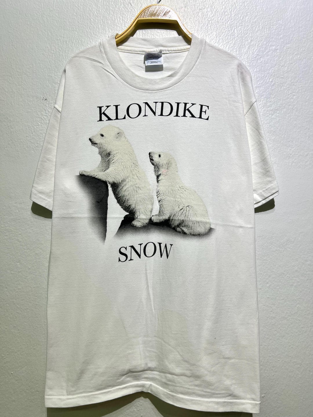 Vintage 90s Polar Bear Klondike Snow T Shirt Size L - Etsy