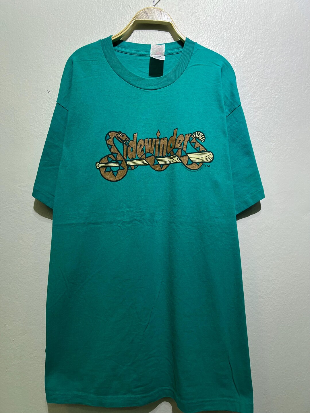 Vintage 1998 Tucson Sidewinders Minor League Baseball T Shirt Arizona ...