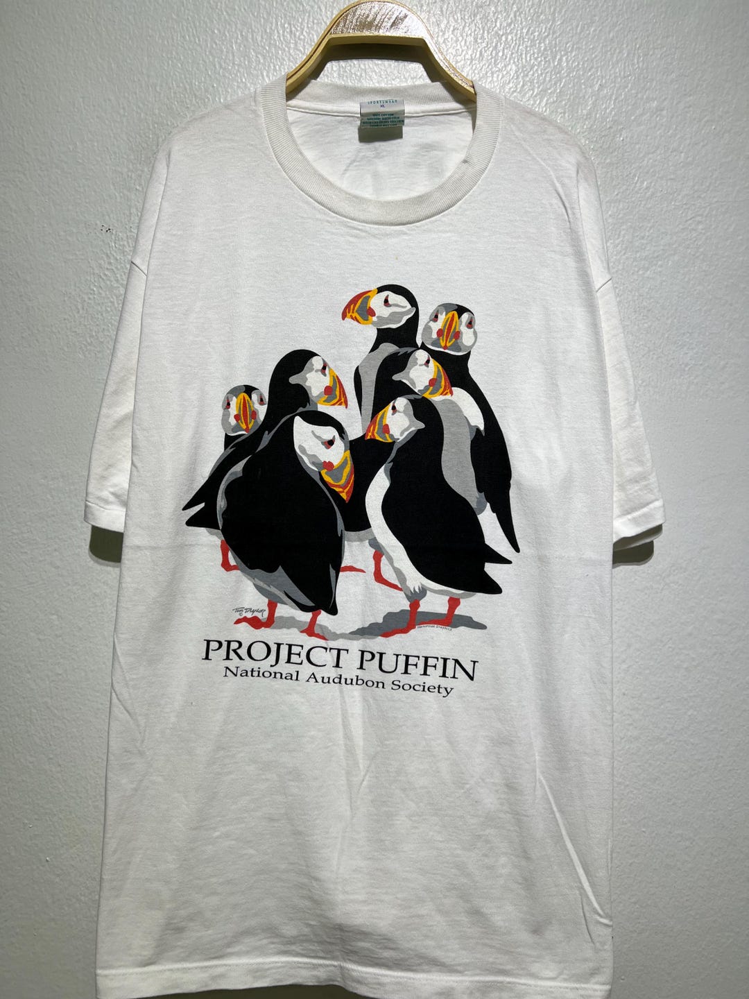 Vintage 90s Project Puffin National Audubon Society Puffins Bird Lover ...