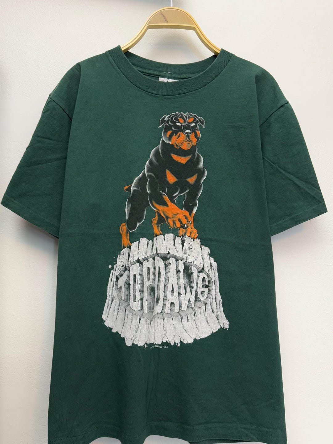 Vintage 90s Top Dawg 1994 T-shirt Rottweiler Dog Graphic Tee Size L - Etsy