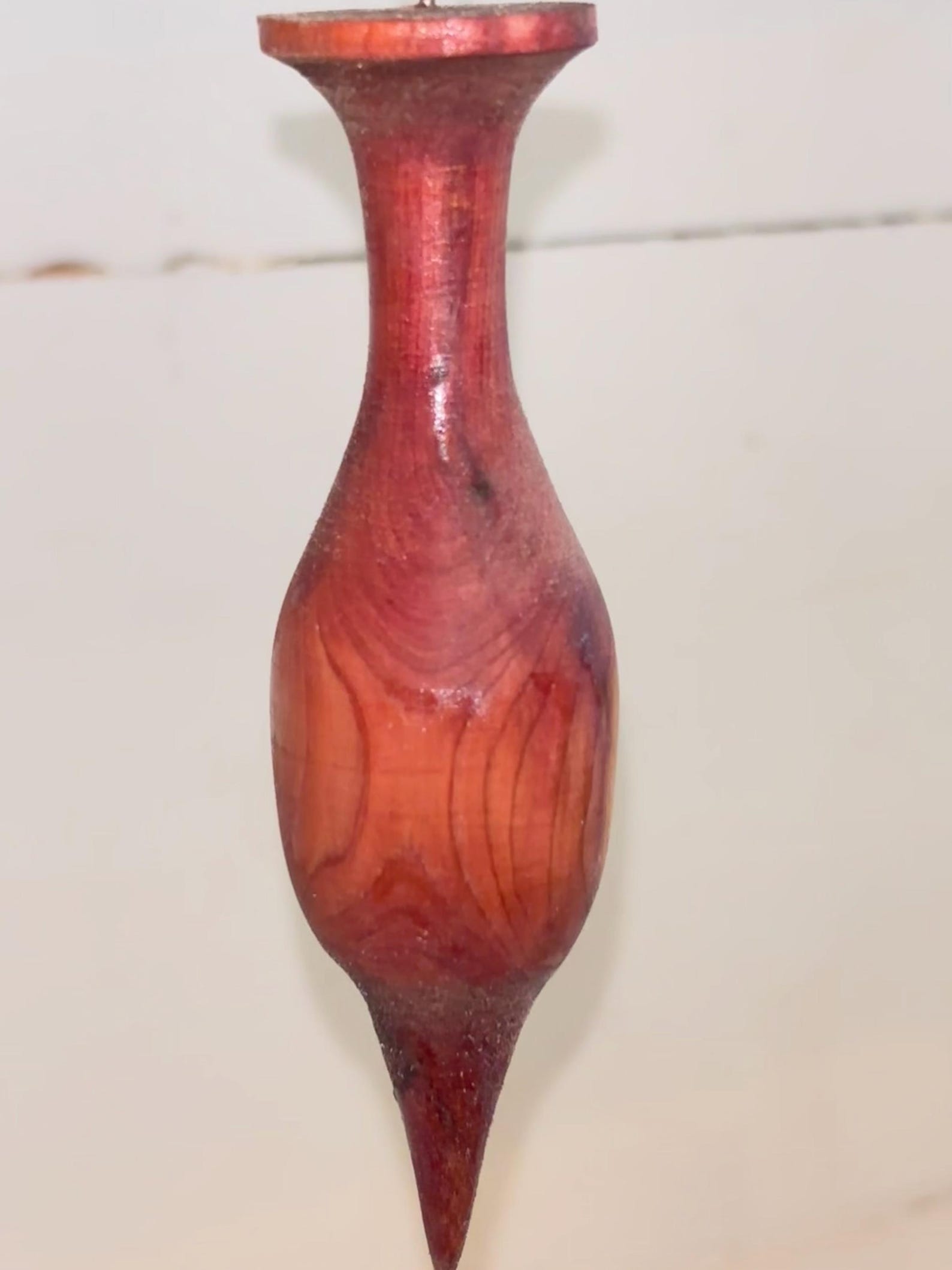 Hand Turned Wooden Ornament - Etsy