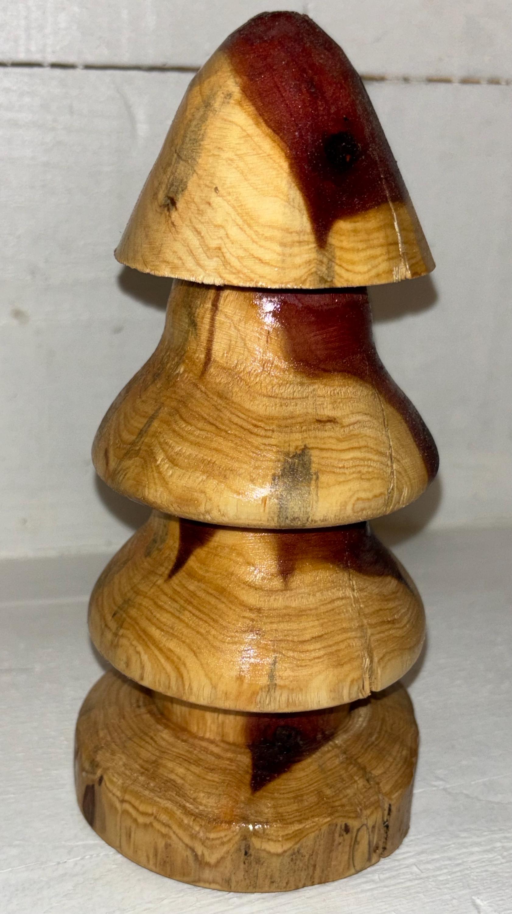 Hand Turned Christmas Tree Decor - Etsy