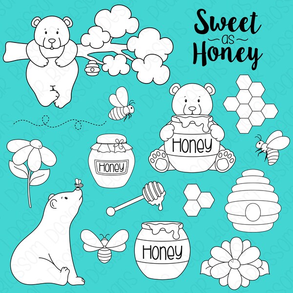 Honey Bee Stamp - Etsy