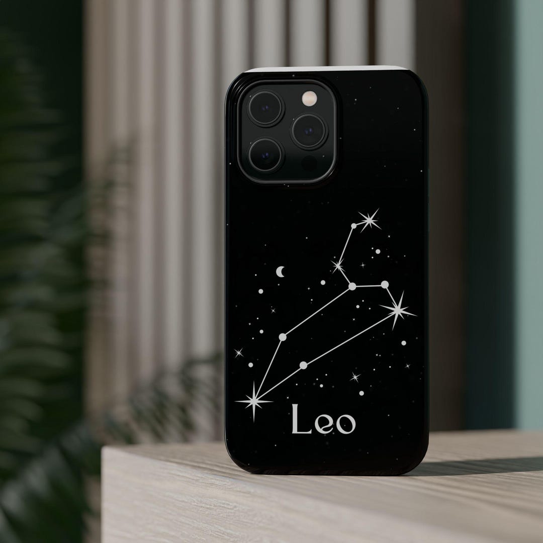 Leo Zodiac Magnetic Tough Cases, Astrology Phone Case, Personalized ...