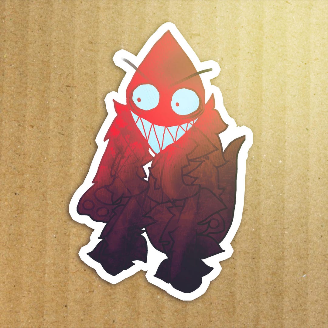 BFDI TPOT Evil Leafy Sticker - Etsy UK