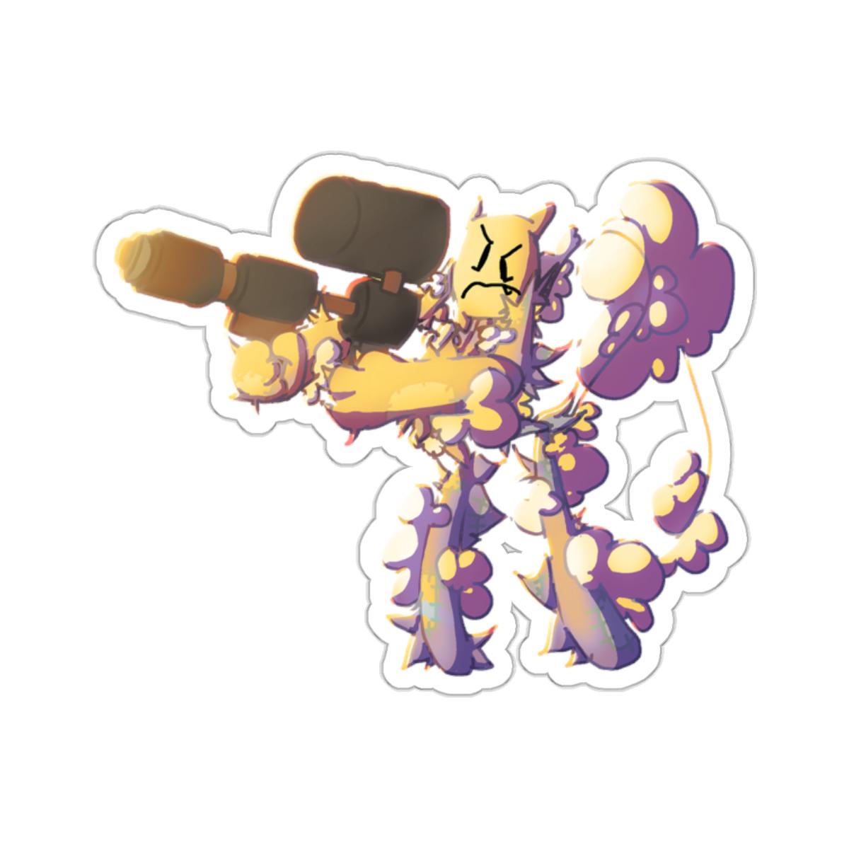 BFDI TPOT Angry Pillow Sticker - Etsy