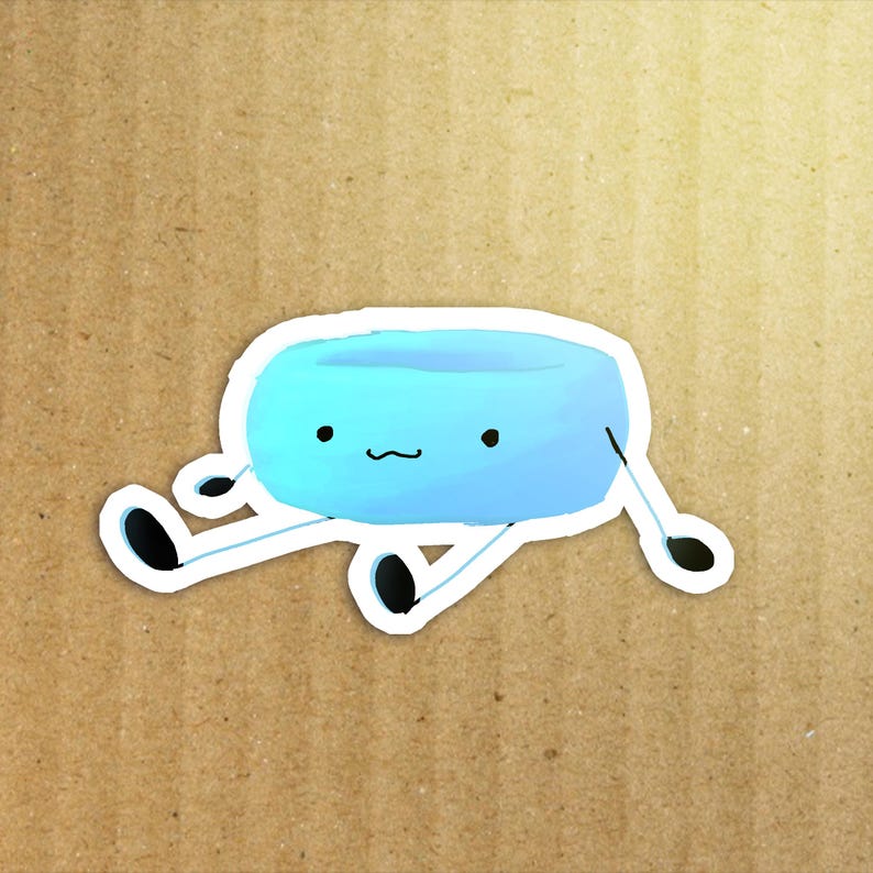 BFDI TPOT Bracelety Sticker - Etsy