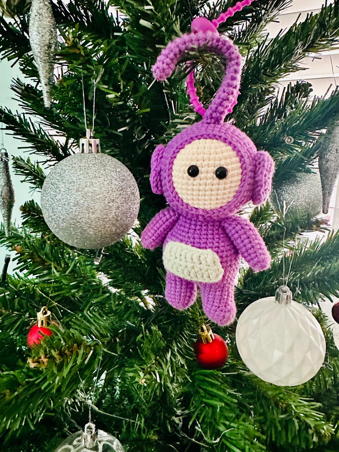 Handmade Crochet Teletubbies Tinky-winky - Etsy