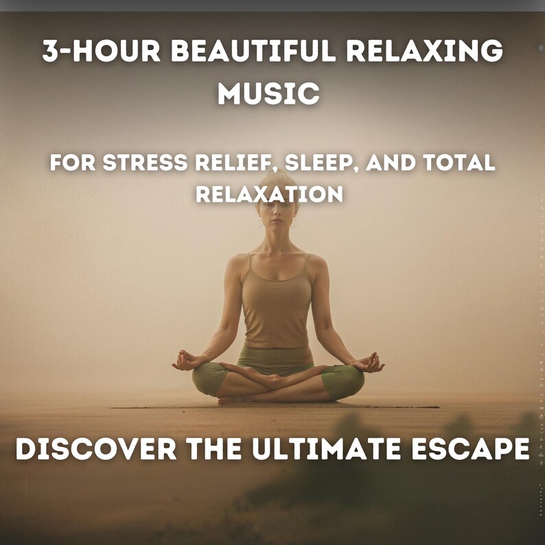 3-hour Beautiful Relaxing Music for Stress Relief, Sleep, and Total ...