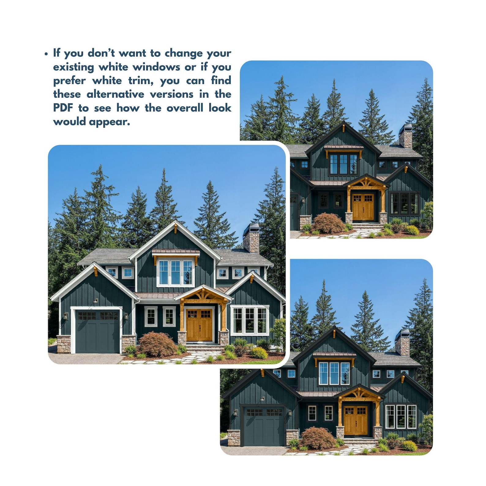 Exterior Paint Color Palette - 6 - Etsy