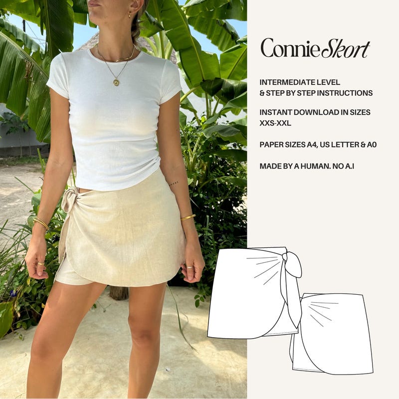 Skorts Pattern - Etsy