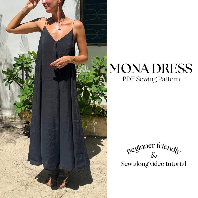 Panel Dress Pattern - Etsy