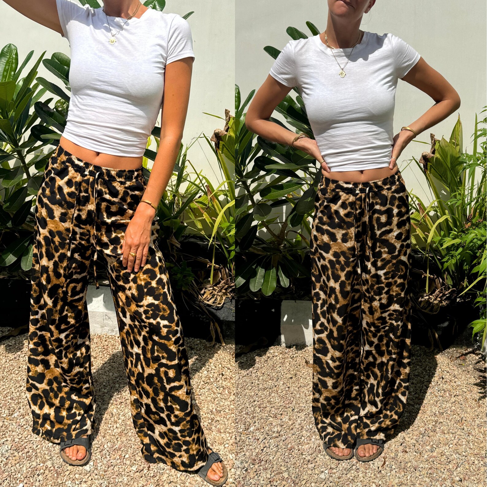 Wide Leg Linen Trousers Sewing Pattern: Elastic Waist (PDF Pattern) - Etsy