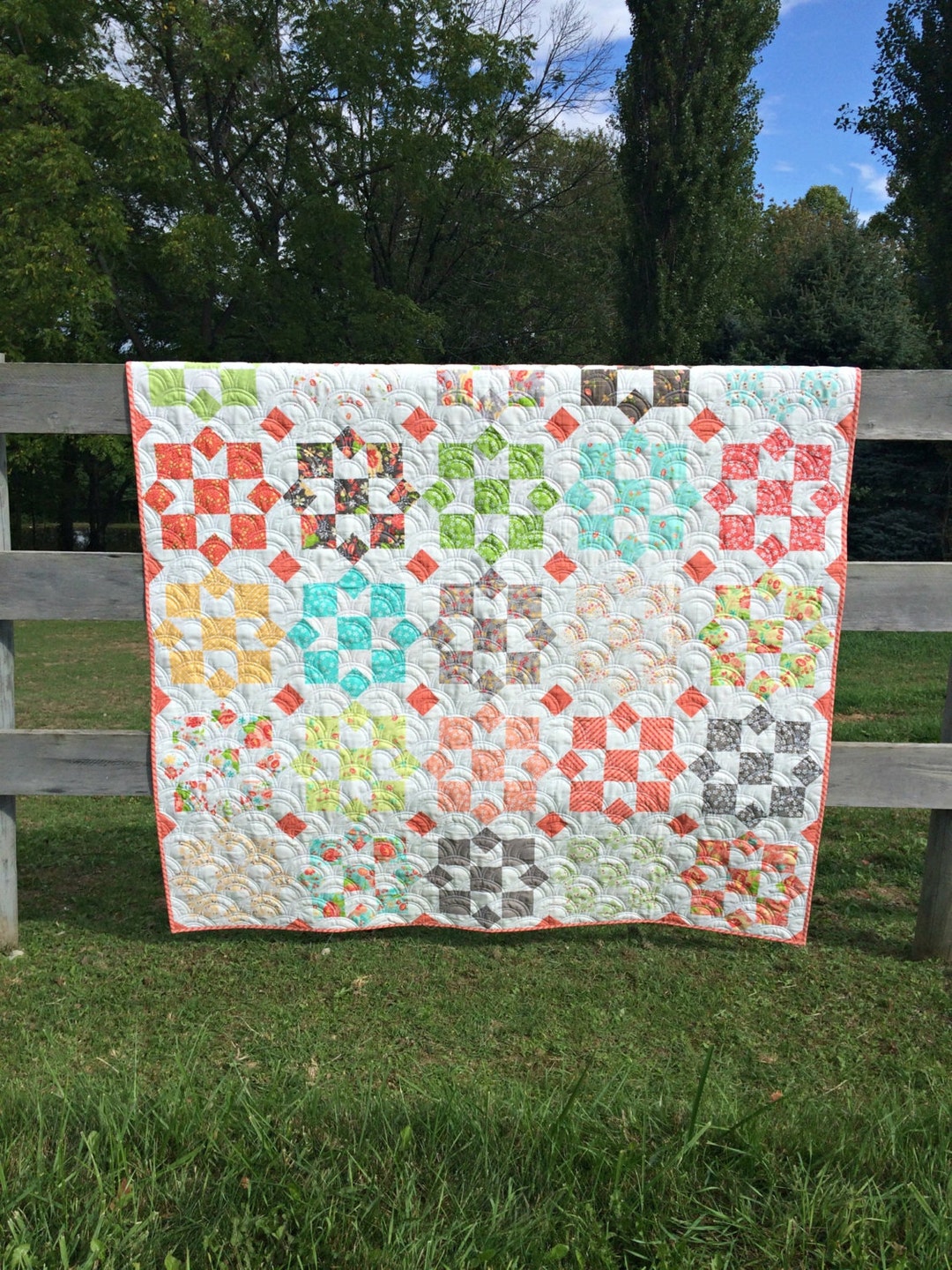 Sunny PDF Quilt Pattern #117 - Etsy