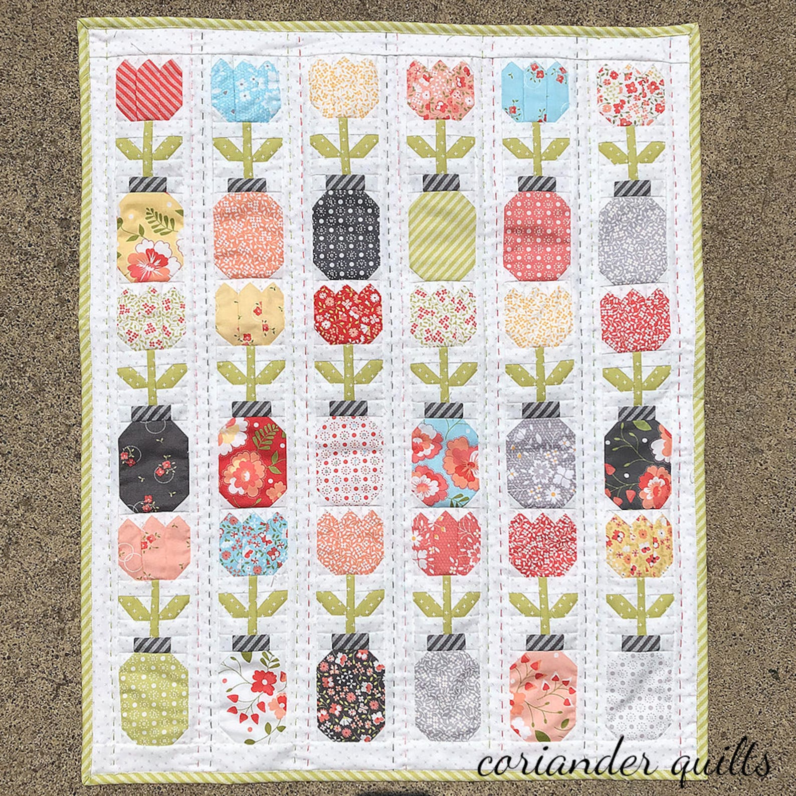 Freshly Cut Mini Quilt Paper Pattern #171 - Etsy