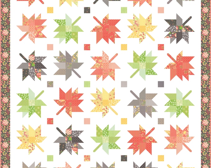 Maple Charm PAPER Quilt Pattern #132 - Etsy