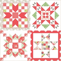 Barn Star Sampler Quilt Pattern Adaption *QUILT ALONG* Booklet - Paper ...