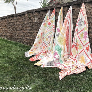 Candy Striped PAPER Quilt Pattern #160 - Etsy