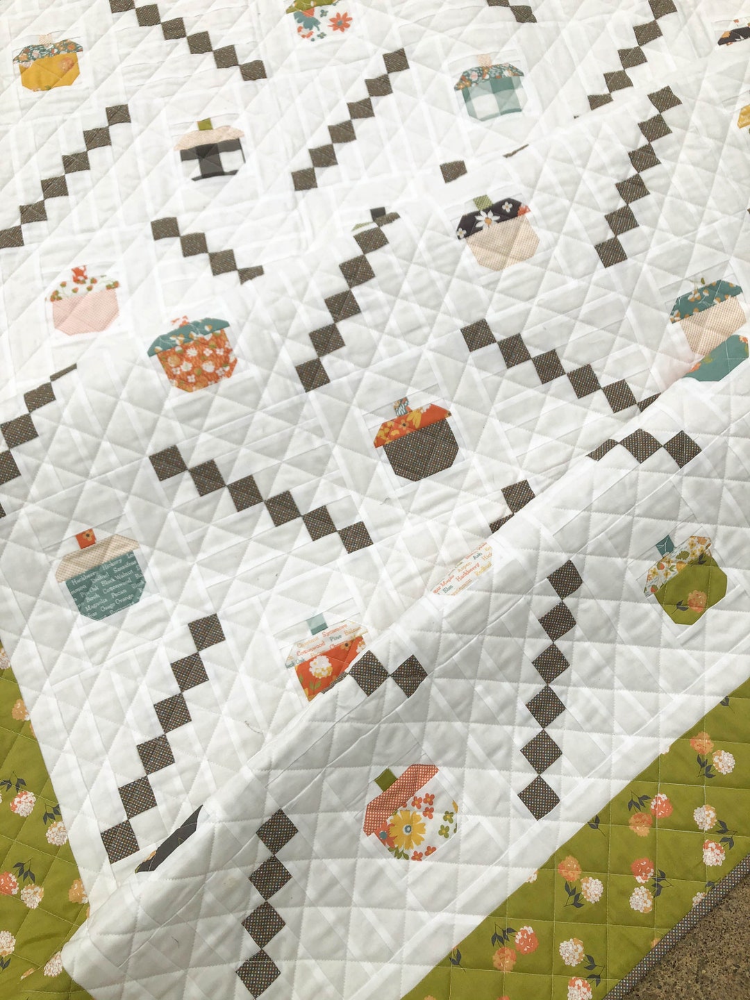 Acorns PDF Quilt Pattern #181 - Etsy