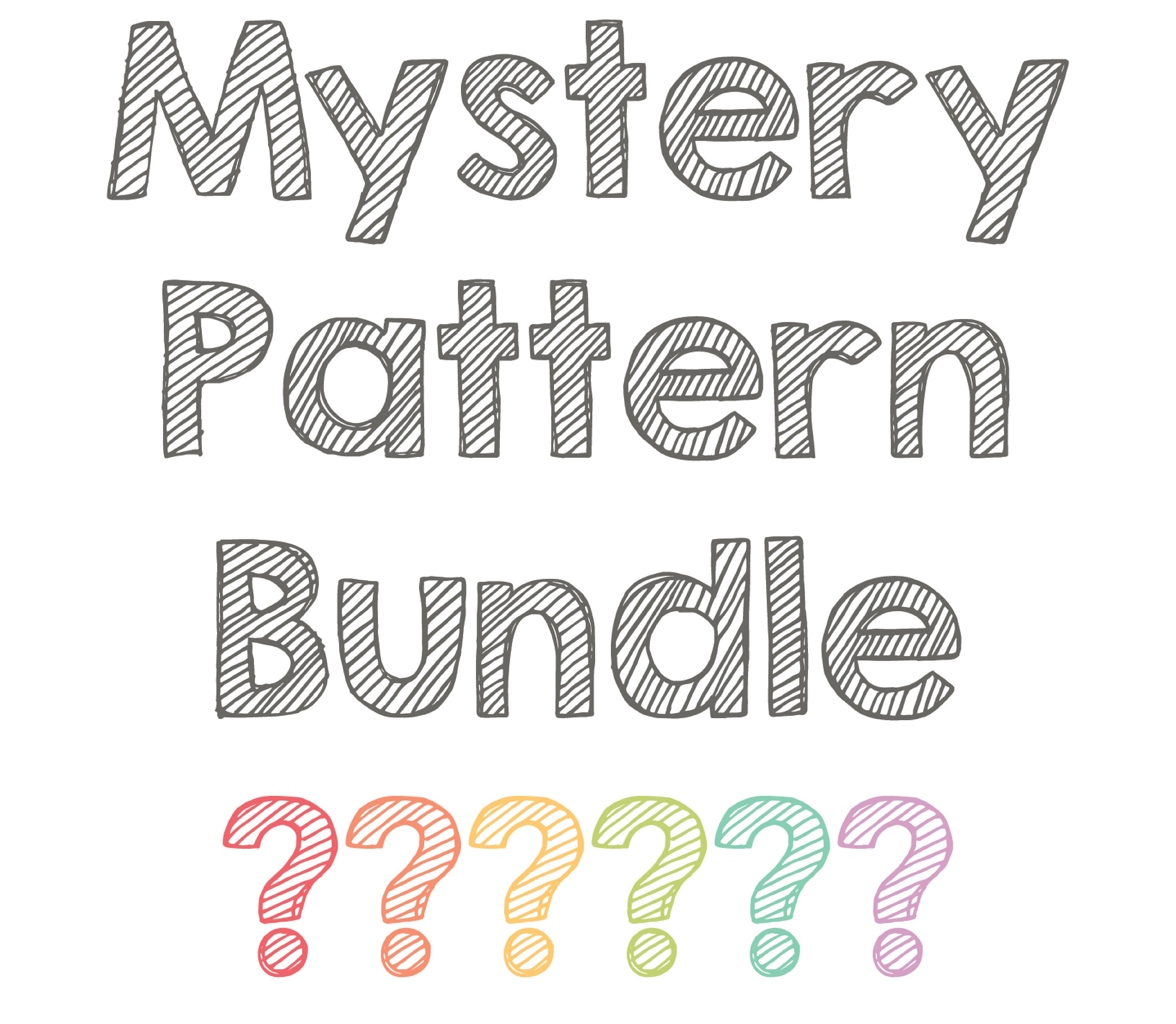 Mystery Pattern Bundle | Etsy
