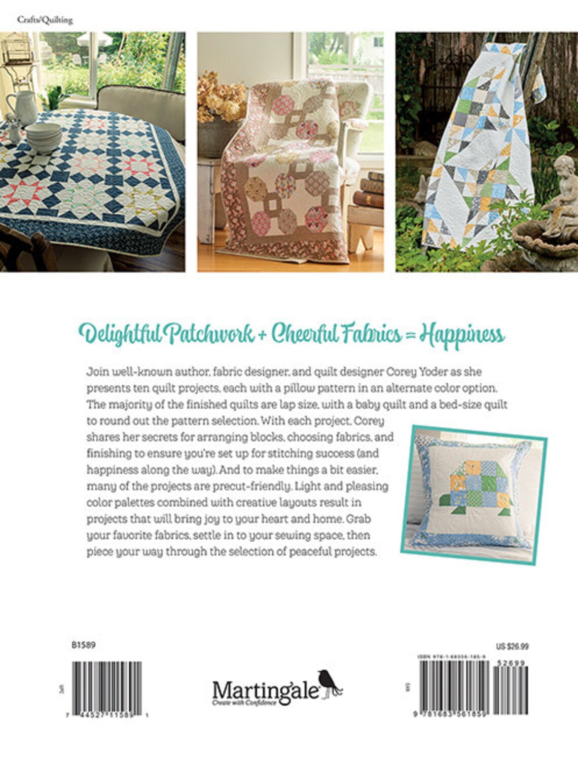 Oh Happy Day Quilt Book by Corey Yoder Signed Copy - Etsy