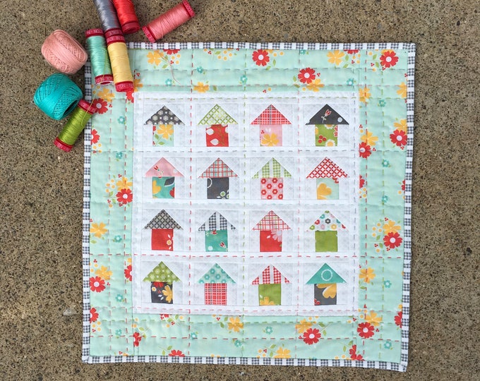 Mini Neighborhood PDF Quilt Pattern #126 - Etsy