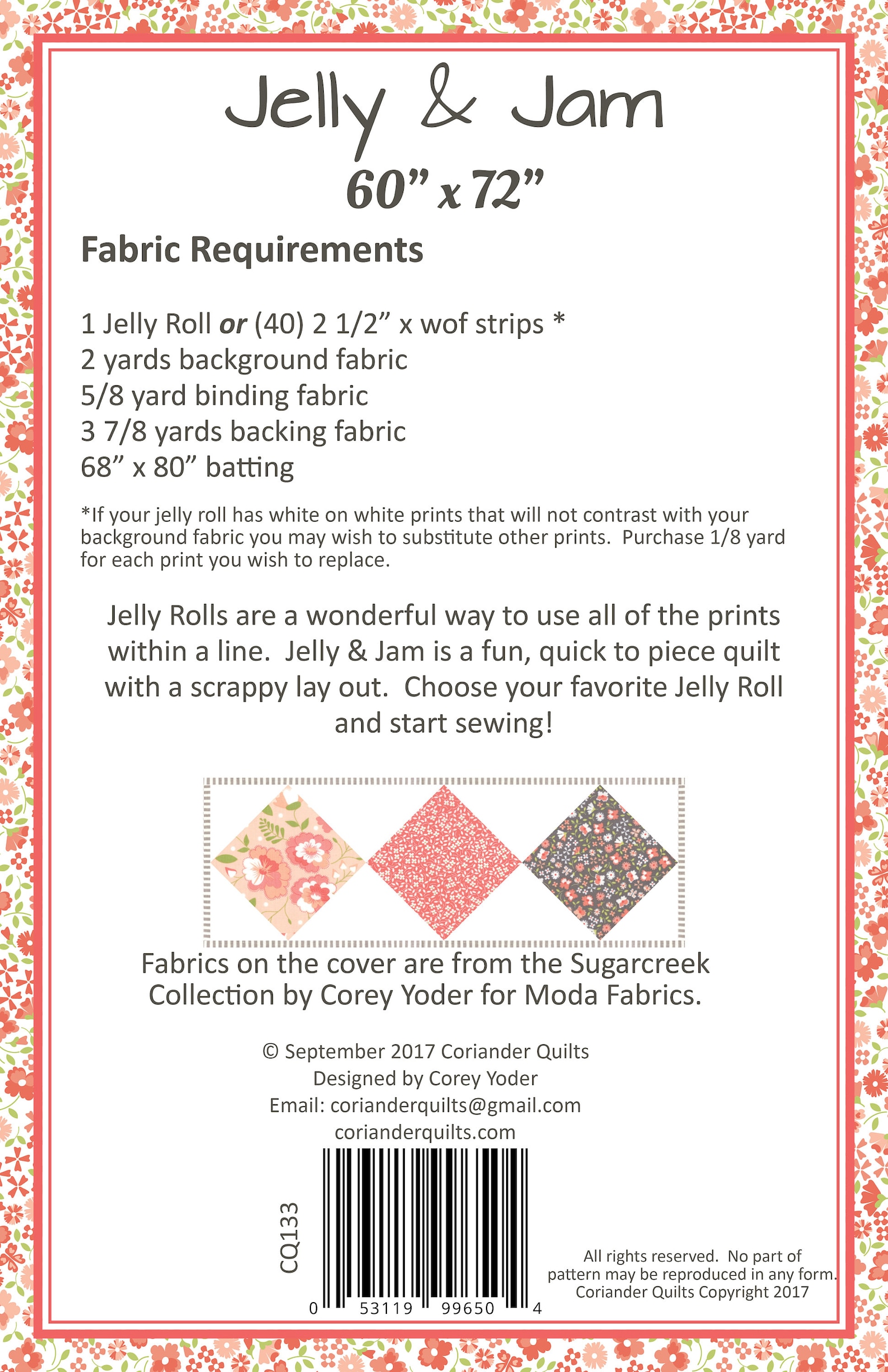 Jelly & Jam PAPER Quilt Pattern #133 - Etsy