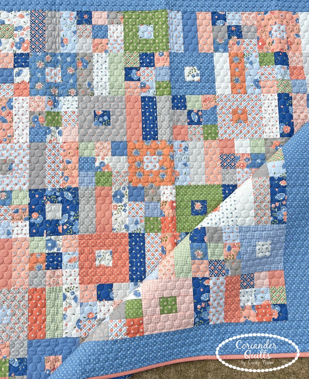 Jelly Roll Patchwork DIGITAL/PDF Quilt Pattern #200 - Etsy