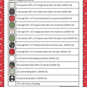 Deerly Loved PDF Quilt Pattern #206 - Etsy