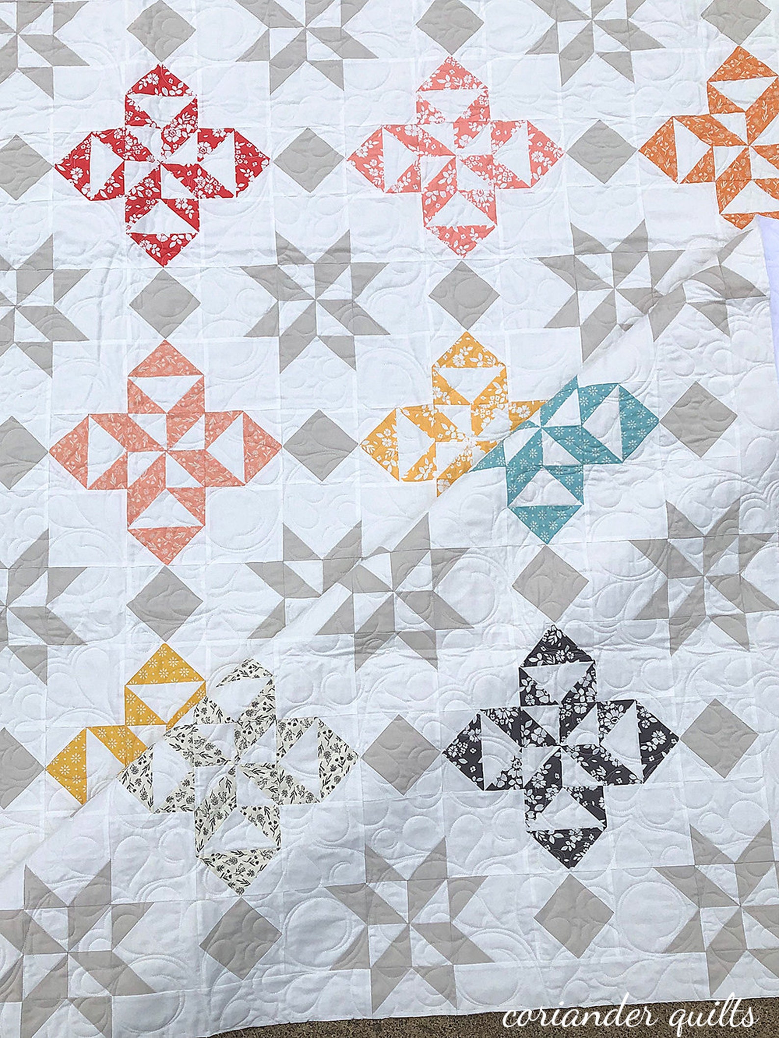 Sweetly Shining PDF Quilt Pattern 166 | Etsy