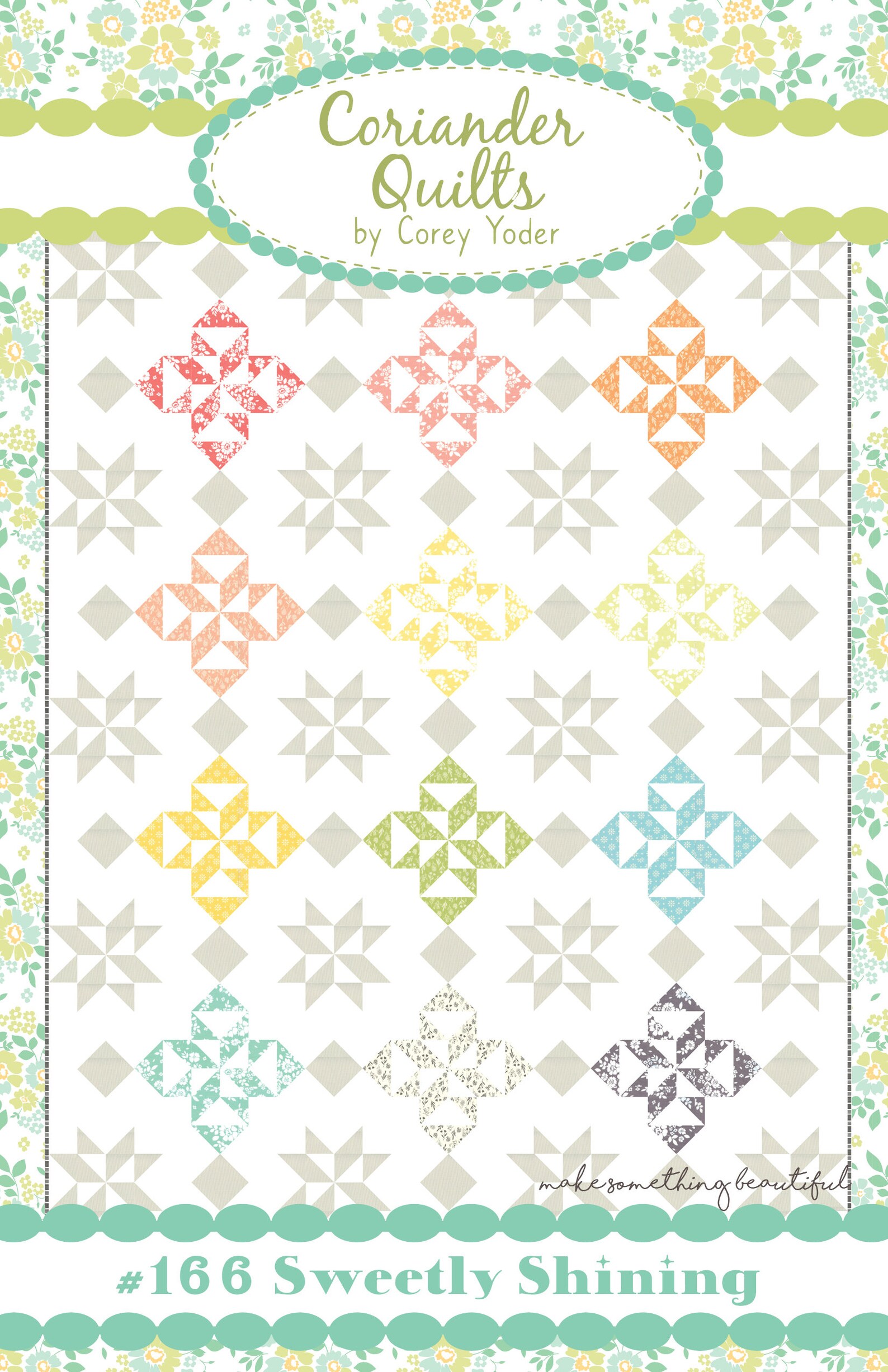 Sweetly Shining PDF Quilt Pattern #166 - Etsy