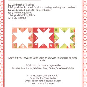 Candy Striped PAPER Quilt Pattern #160 - Etsy